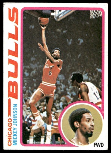 1978-79 Topps Mickey Johnson Chicago Bulls #36 | eBay