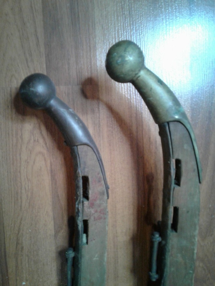 Antique Metal Horse Harness Hames, Vintage Farmhouse Western Rusty ...