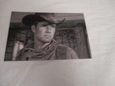 Actor ROBERT FULLER Signed 4x6 LARAMIE Photo AUTOGRAPH 1F | eBay