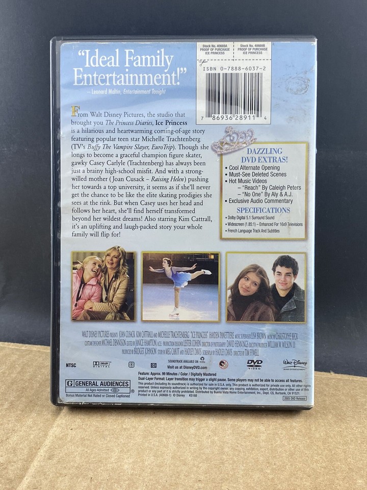 Ice Princess Widescreen DVD, MULTIPLE DVD'S SHIP FREE! | eBay
