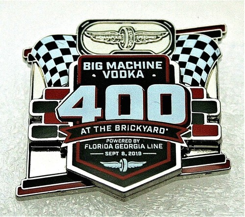 2019 Indy Motor Speedway Big Machine Vodka 400 At The Brickyard Lapel ...