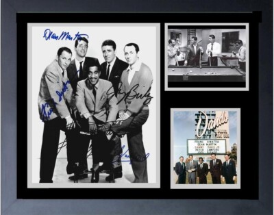 The Rat Pack 11 x 14 Photos Very Rare Photo Signed Reproduction Print ...