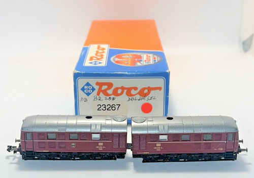N Scale Roco 23267 BR 288 DB Diesel Locomotive Silver Roof 2 Car ...