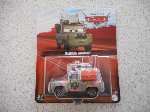 DIE CAST DISNEY PIXAR CARS MOVIE CAR 1:55 MARGARET MOTORRAY | eBay ...