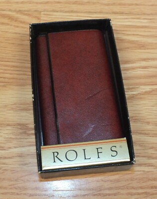 Genuine Vintage ROLFS Press Lock Key Kaddy Case - in Box! **READ** | eBay