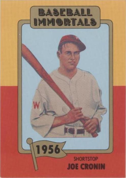1980-87 SSPC Baseball Immortals - Joe Cronin #80 for sale online | eBay UK