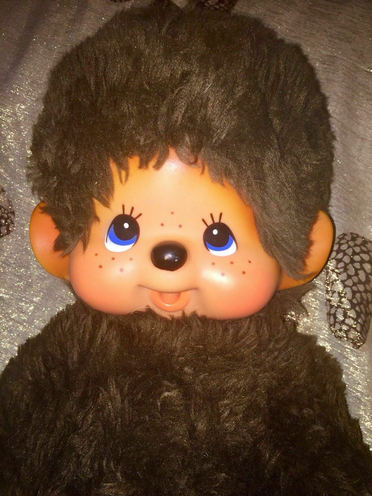 Original Sekiguchi 1974 MONCHHICHI XL Figur Monchichi **45 cm !!!** # ...