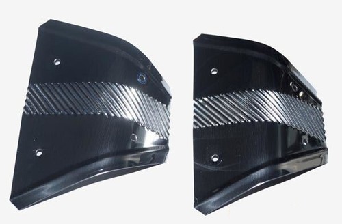 VW BUG SUPER Beetle T1 Steel Front Detail Body Stone Gravel Guards 2pc ...