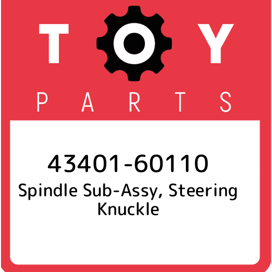 43401-60110 Toyota Spindle sub-assy, steering knuckle 4340160110, New ...