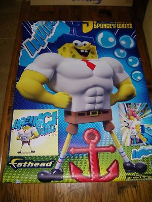 Nickelodeon Spongebob Squarepants Patrick Movie Large Fathead Decal NIB ...
