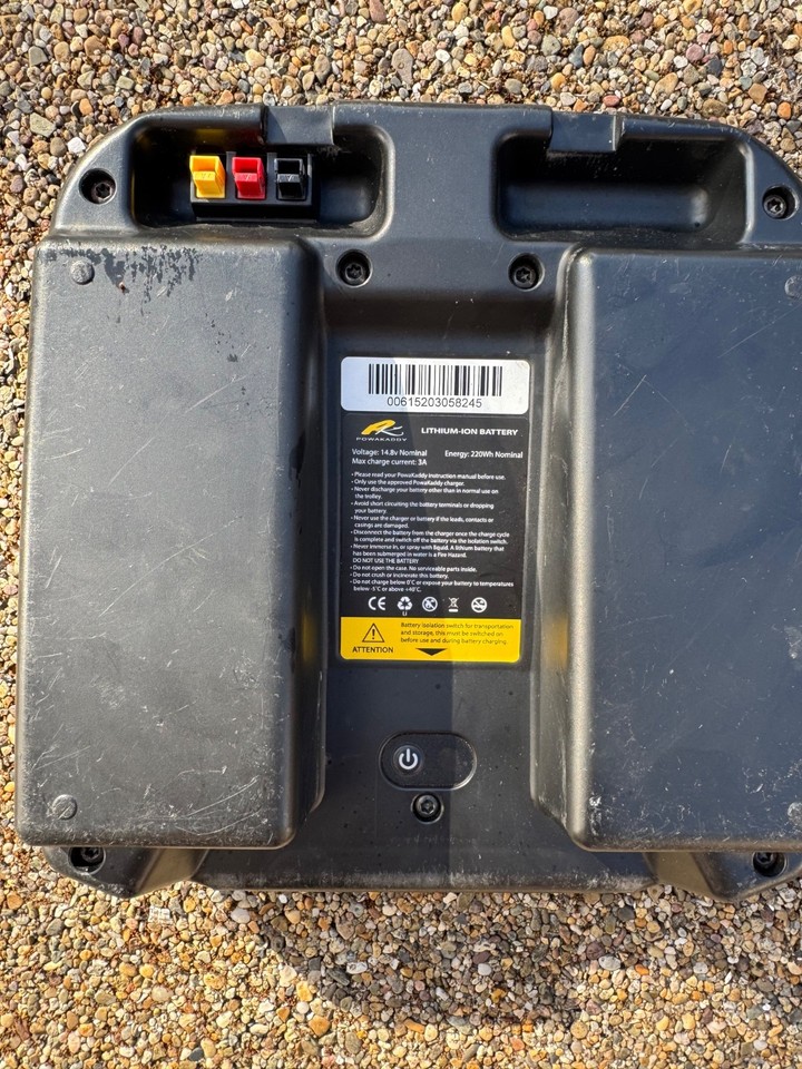 Powakaddy PLUG n PLAY Lithium 18 Hole Battery Fits FW3 FW5 FW7 & C2 ...