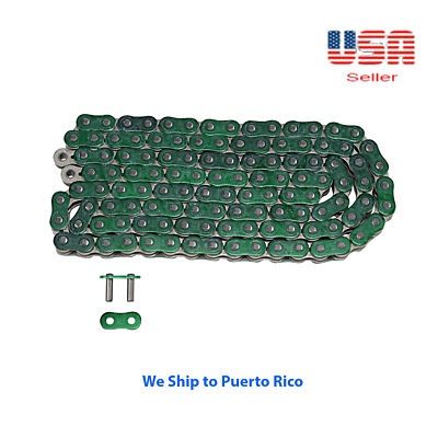 Green Chain Color 520 x 120 No O-ring Fit:Most Yamaha Motorcycles | eBay