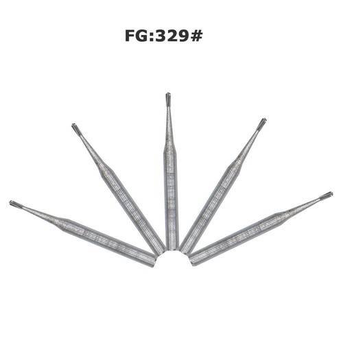 Dental Carbide Bur FG 329 Pear for High Speed Handpiece Friction Grip ...