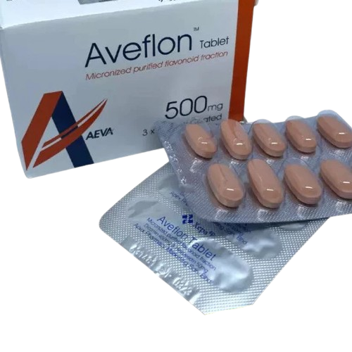 2X 30'S Tabs AVEFLON 500mg Treatment For Hemorrhoids/Piles Free ...