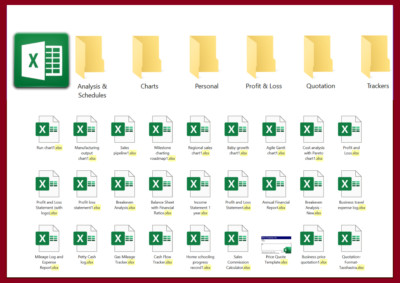 Comprehensive Excel Templates Bundle | 30+ Ready to Use - Analysis ...