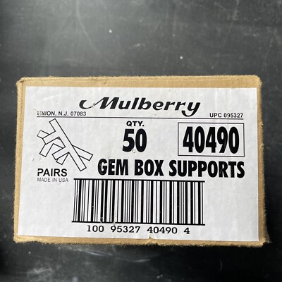 New Lot of 87 Pieces Mulberry 40490 Gem Box Supports ***FREE SHIPPING ...