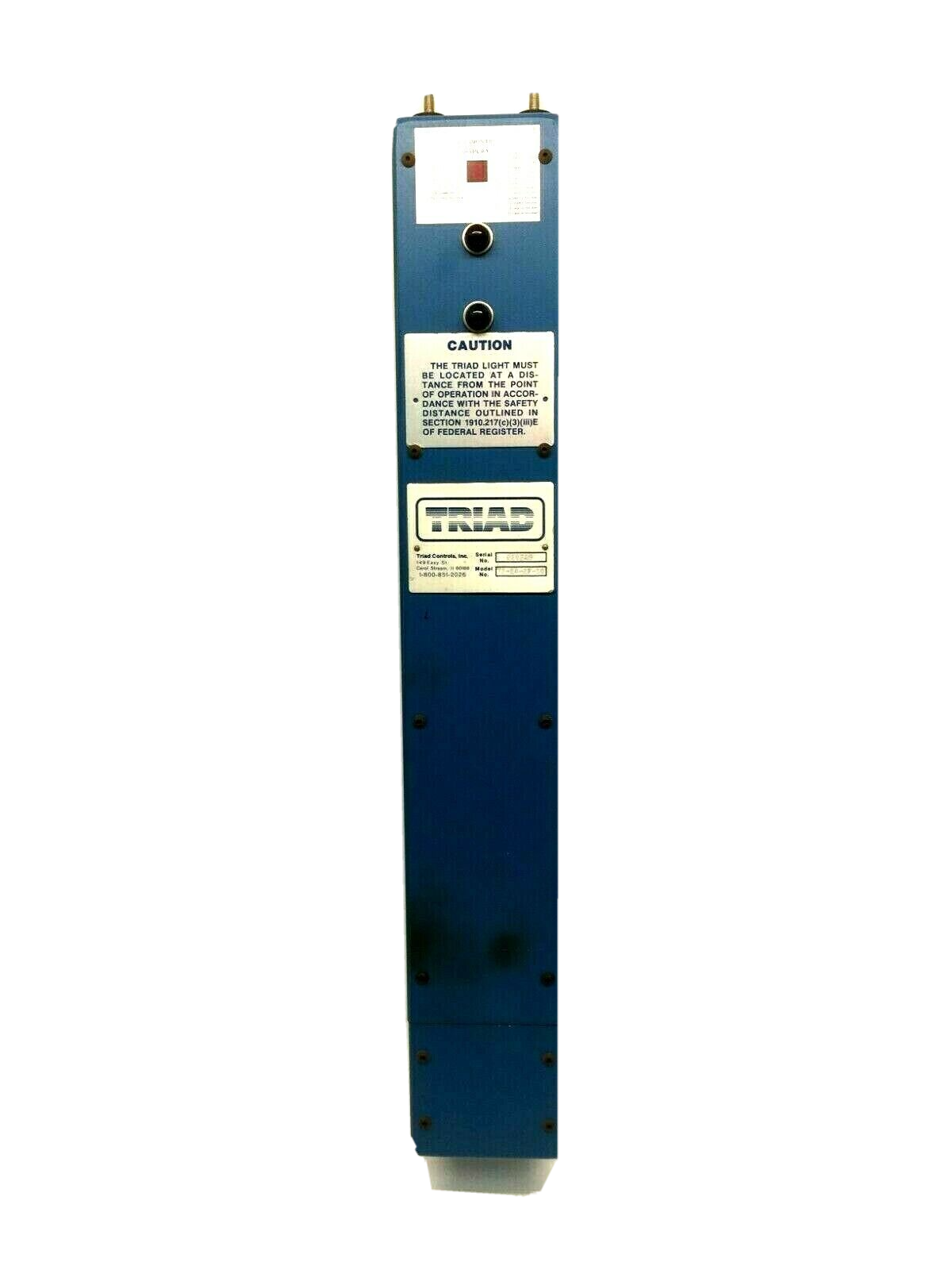 Triad Controls TR-24-2F-50 Light Curtain Detector | eBay