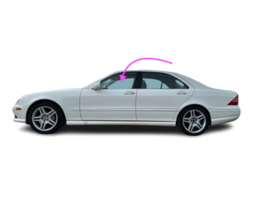 Fit: 2000-2006 Benz S430 S500 S55AMG S600 Front Left Door Window Glass ...