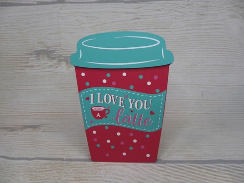 New! "I Love You a Latte" Coffee Hot Cocoa Cup Wood Sign Table Decor Hearts Java | eBay