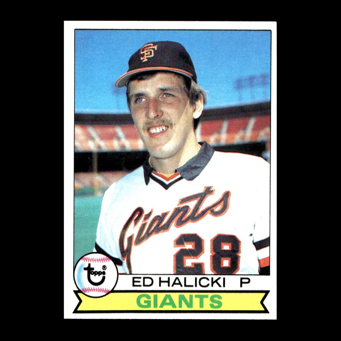Ed Halicki 1979 Topps San Francisco Giants #672 Nice 1 | eBay