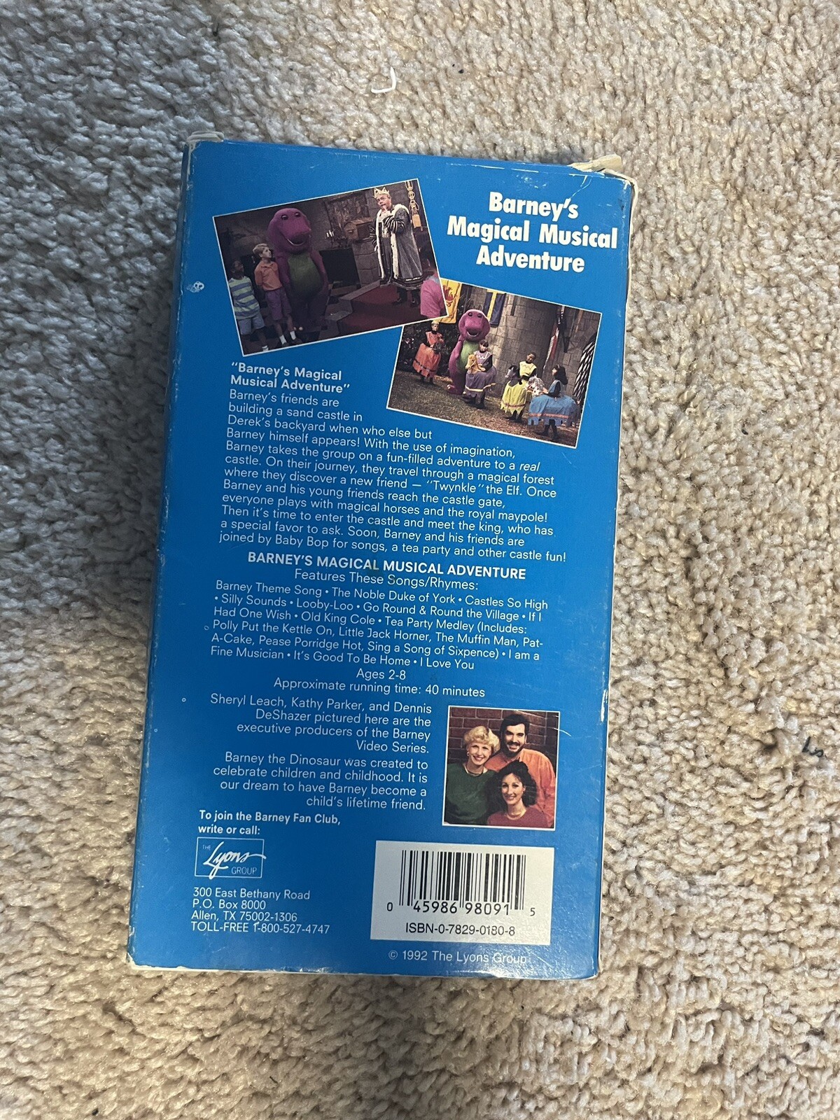 Barney - Barneys Magical Musical Adventure | Grelly USA