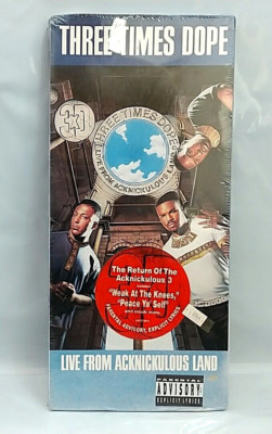 (CD Long Box) Three Times Dope ‎– Live From Acknickulous Land ...