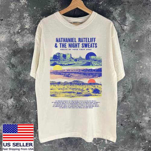 Nathaniel Rateliff And The Night Sweats South Of Here T Shirt Full Size ...