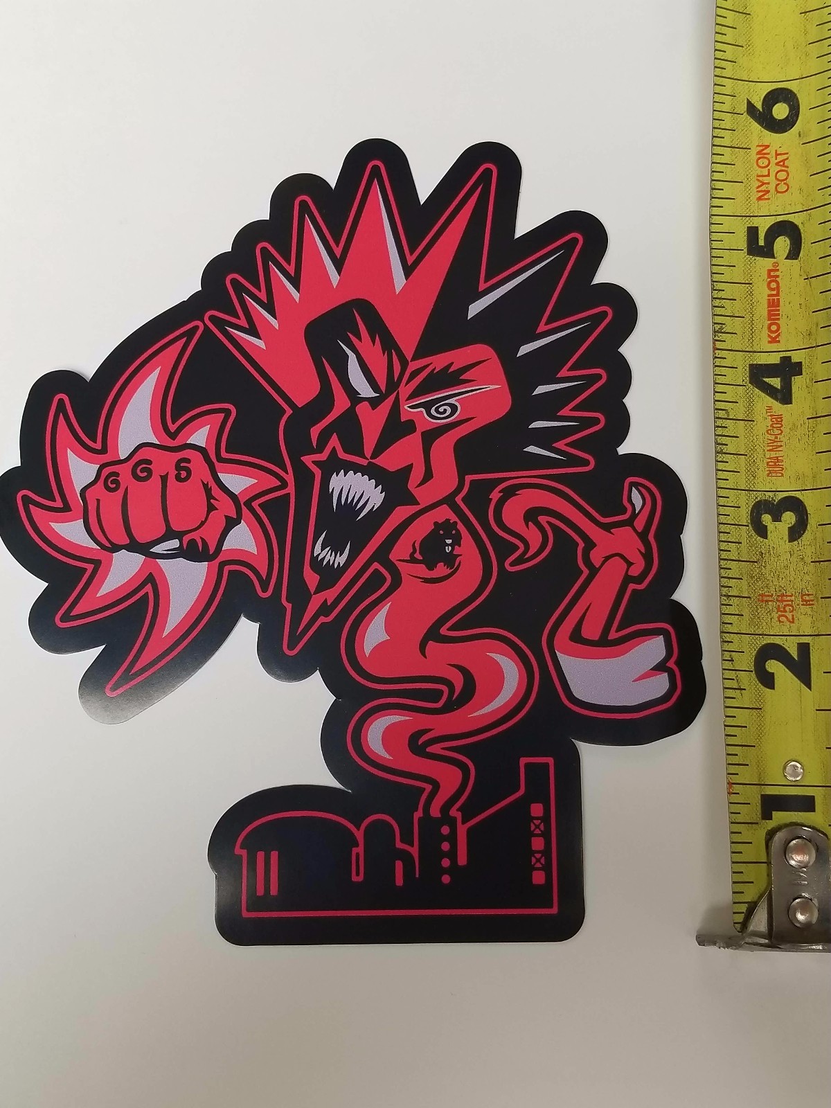 FEARLESS FRED FURY Sticker icp insane clown posse twiztid JOKERS CARD ...