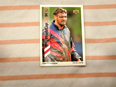 upper deck, fifa world cup USA 94, trading card # 79, PAUL GASCOIGNE ...