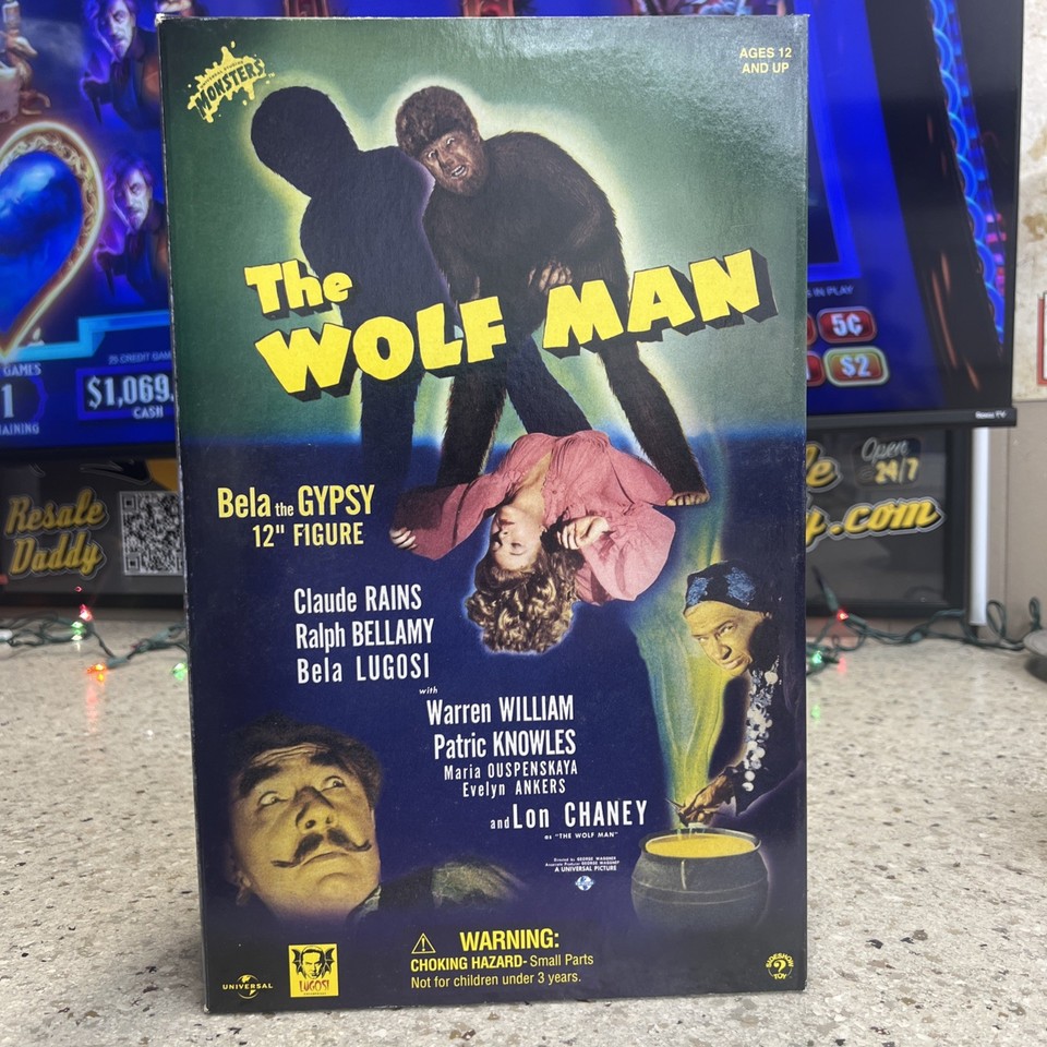 2001 Sideshow : The Wolfman-BELA THE GYPSY 12" Action Figure (NIB ...