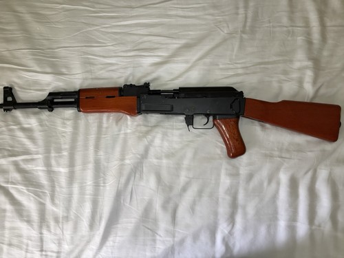 CYMA Full Size AK 47 Full Auto AEG Airsoft Rifle Metal Real Wood ...