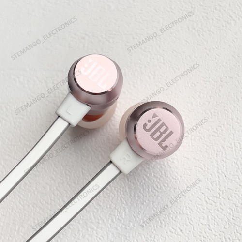 Harman JBL T280A Pure Bass Wired In Ear Headphones Stereo Headset Rose ...