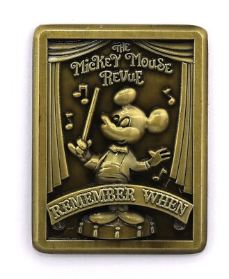 Disney Pin MICKEY MOUSE REVUE MUSIC CONDUCTOR WDW Remember When LE 750 ...