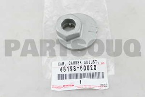 4819860020 Genuine Toyota CAM, CAMBER ADJUST, NO.2, RH/LH 48198-60020 ...