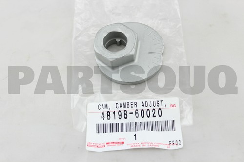 4819860020 CAM d'origine Toyota, réglage carrossage, n°2, rh/lh 48198 ...