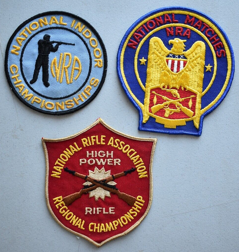 Vintage 3 Different NRA Rifle Matches High Power Championship ~ PATCH ...