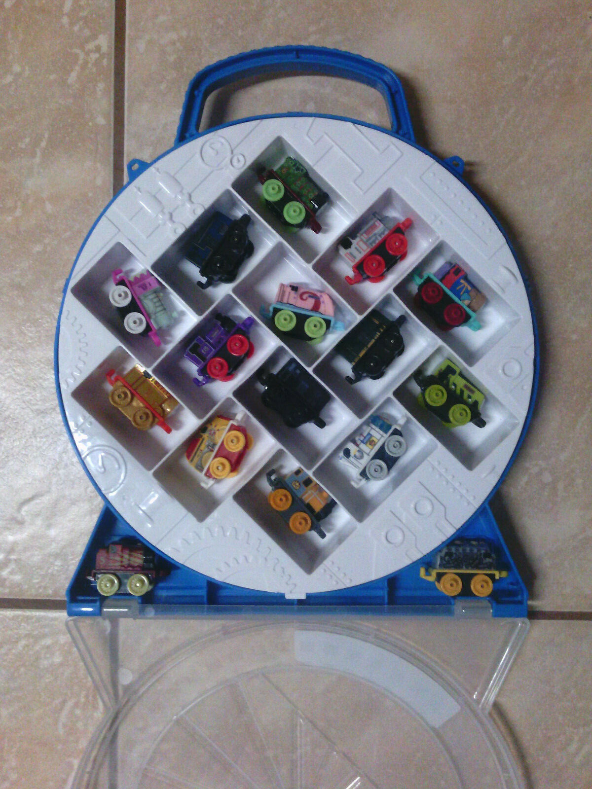 Thomas and Friends Minis Train Case Lot of 16 James Emily SpongeBob ...