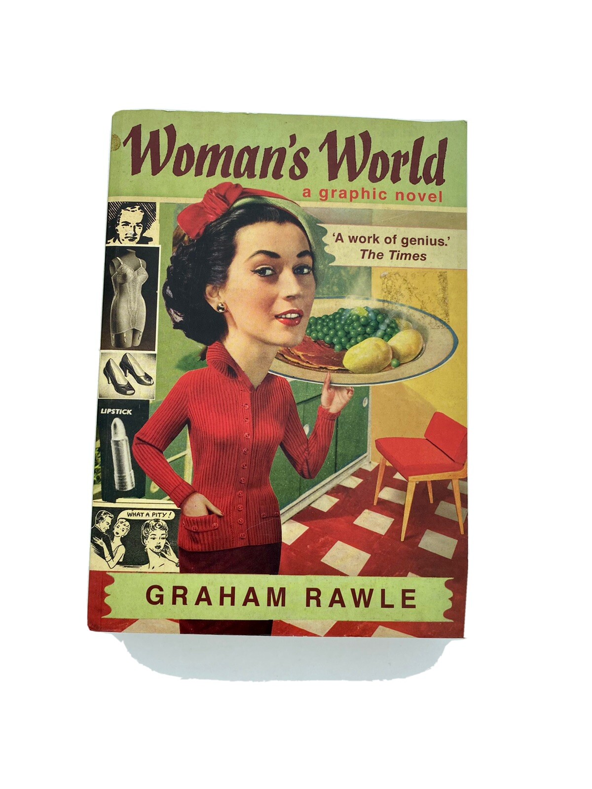 Woman's World: A Graphic Novel By Graham Rawle Book VG SIGNED Paperback ...
