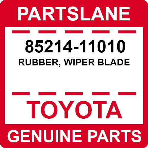 Toyota Genuine 8521411010 Rubber Wiper Blade 85214-11010 for sale ...