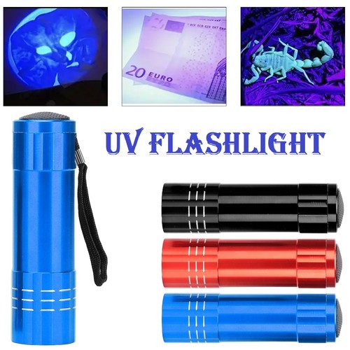 UV Black Light Torch, Ultra Violet, Forensic Blood, Gas Leak, Urine ...