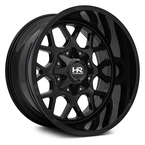 Hardrock Offroad H705 GUNNER Wheel 20x10 (-19, 6x139.7, 108) Black ...