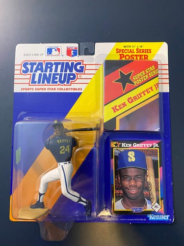 SL035 1992 Starting Lineup SLU Ken Griffey Jr Seattle Mariners | eBay