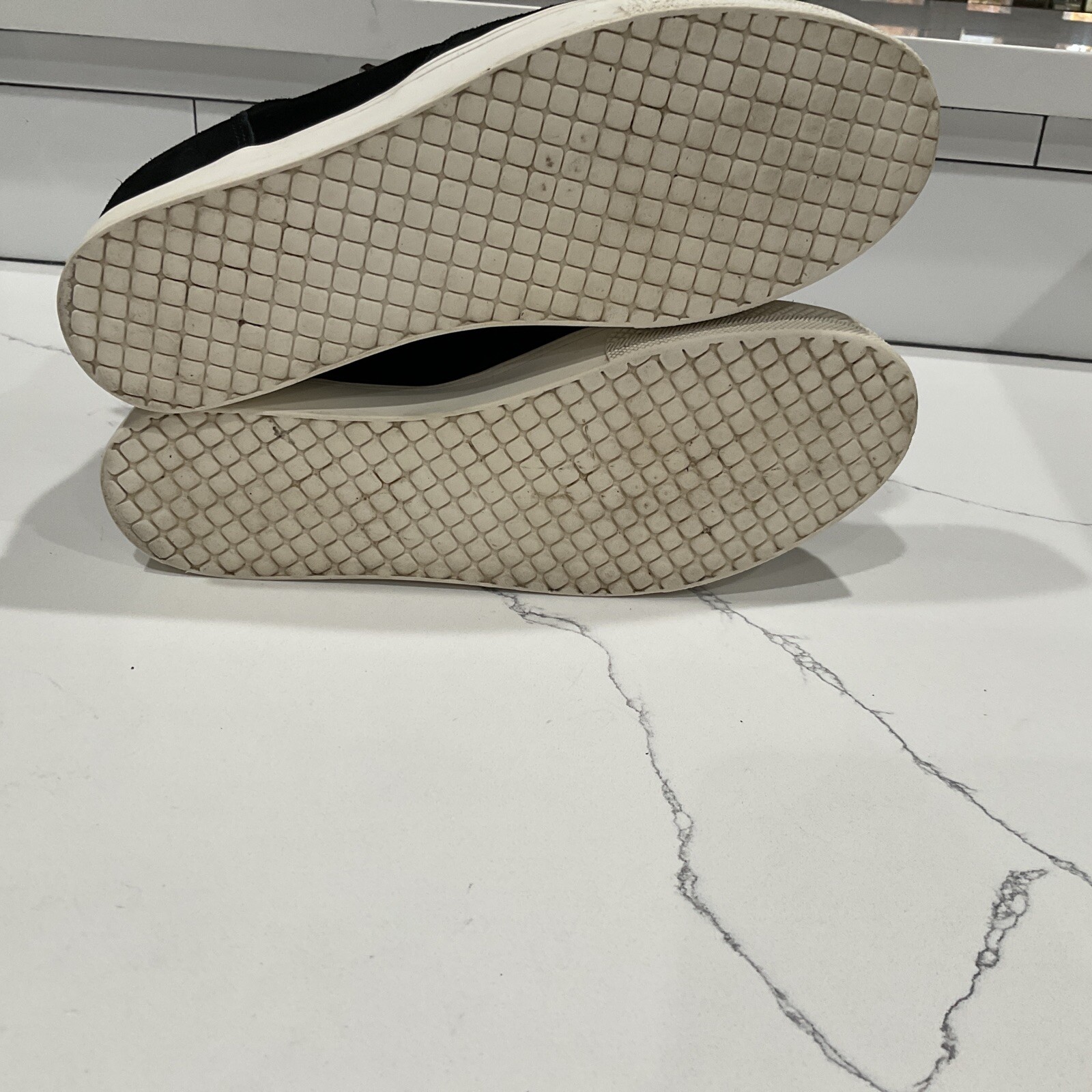 STEVE MADDEN US 8.5M Black Suede Hidden Wedge Platfor… - Gem