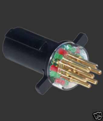 IPA Tractor Trailer / Truck 7 Round Pin Plug circuit Tester #7865L | eBay