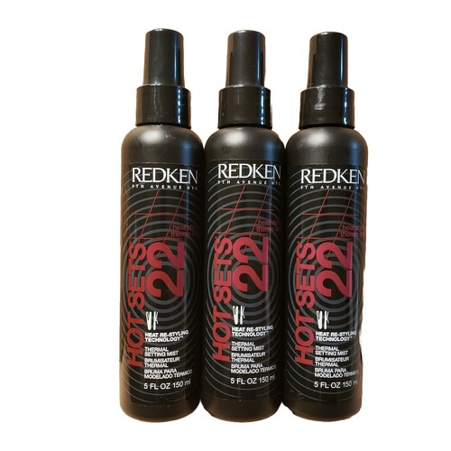 X3 Redken Hot Sets 22 Thermal Setting Mist Spray 5 oz 884486296764| eBay