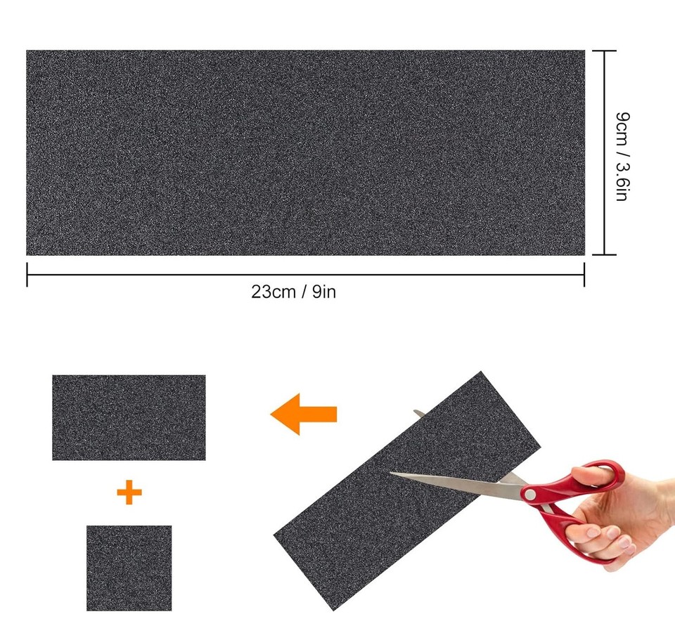 48X Assorted Sanding Wet and Dry Waterproof Sandpaper Mixed Sander ...