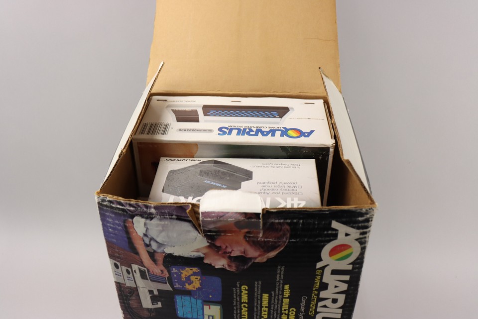 Mattel Aquarius Computer & Game System Tested Working CIB w/NOS 4K ...