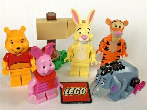 Lego Winnie the Pooh 21326 Minifigures Eeyore, Tigger, Rabbit Piglet ...