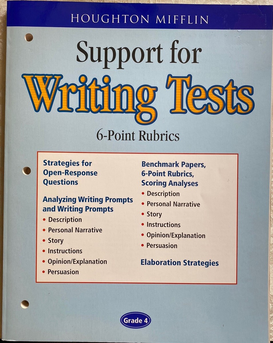 6th Grade Writing Prompts And Rubrics