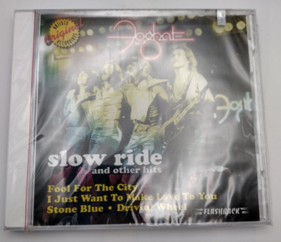 SEALED & NEW - Foghat - Slow Ride And Other Hits (CD, 1997, Flashback ...